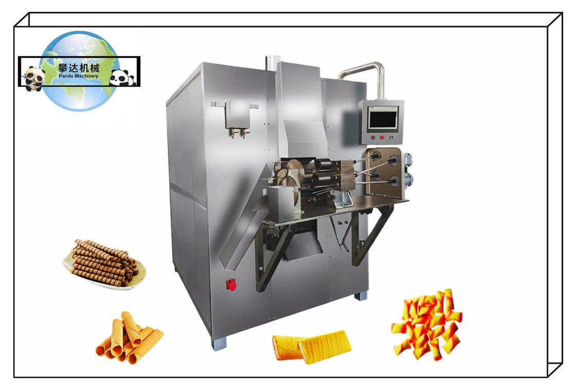 Crispy Egg Roll / Wafer Stick Making Machine, Egg Roll Production Line ...