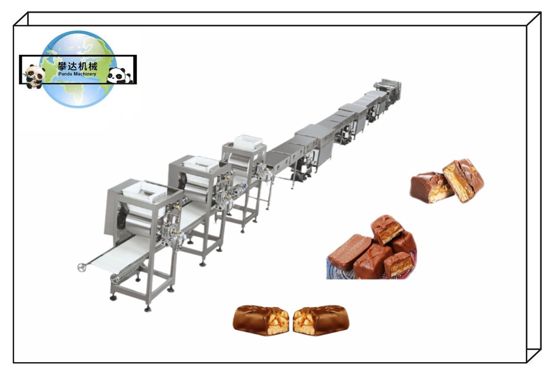 Candy Bar Snicker Bar Production Line Machine,Energy Bar Snicker Making ...
