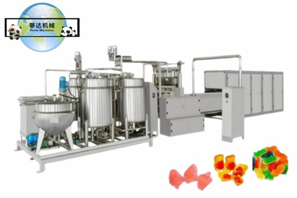Gelatin Jelly Gummy Candy Production Line Pectin Jelly Gummy Candy ...